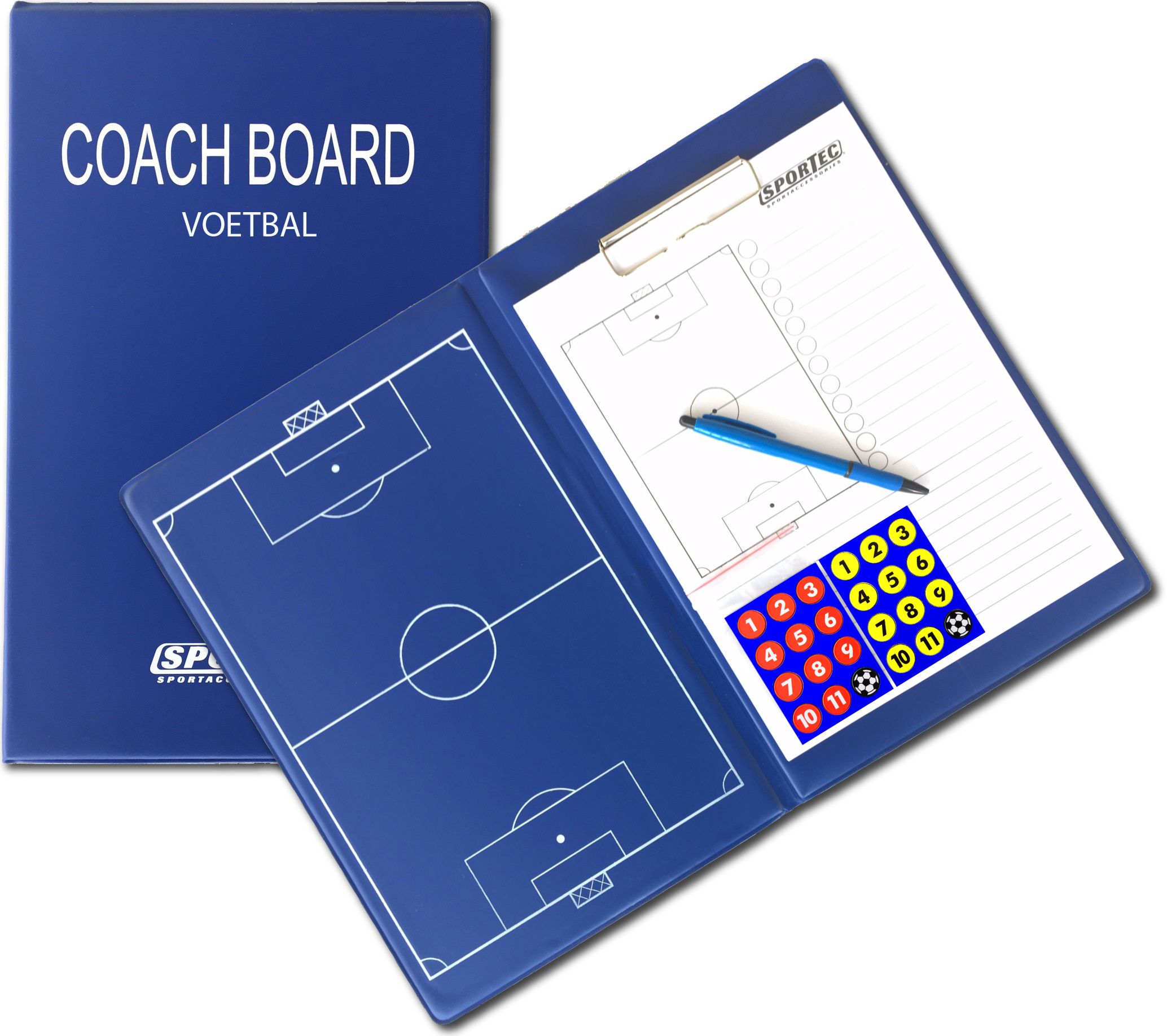 Magnetische coachmap Voetbal | Trainersmap Voetbal